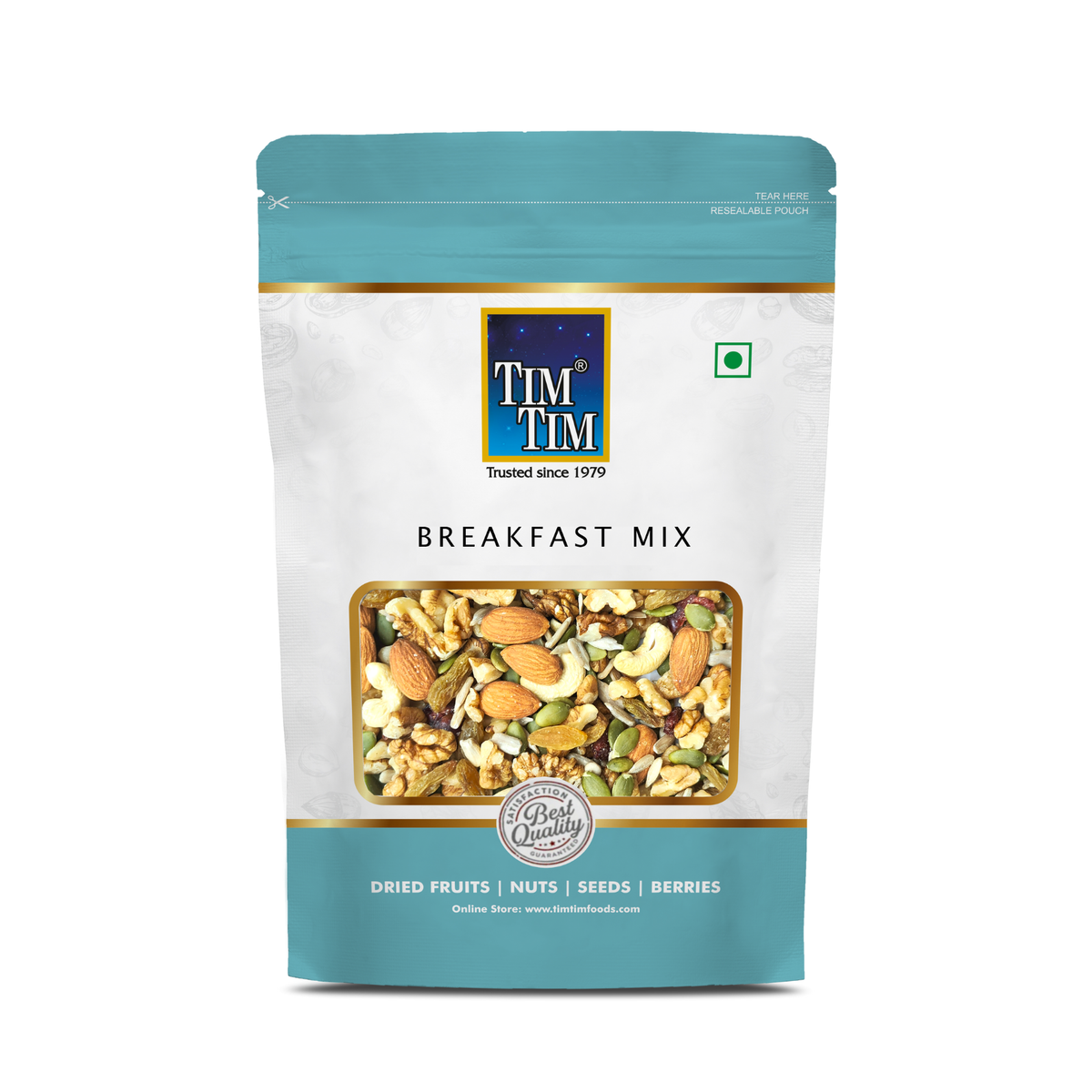 Tim Tim Premium Breakfast Mix – Nuts, Seeds & Fruit Energy Blend ...