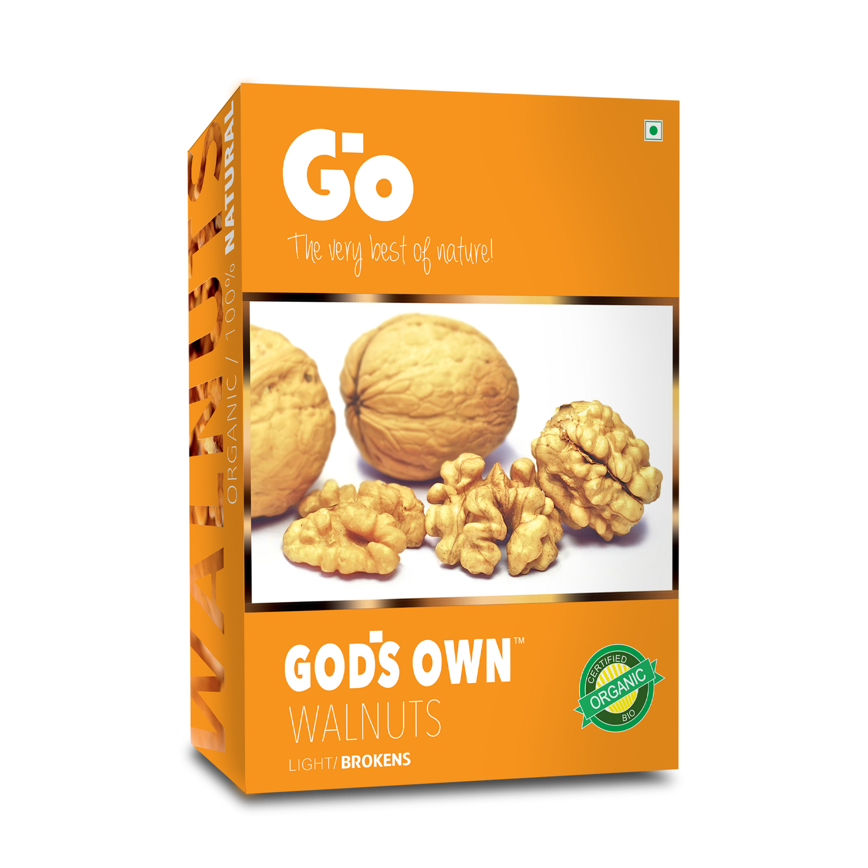 Go Organic Light Broken Walnuts Kernels (Without Shell) | Best Walnuts In India — TimTimFoods