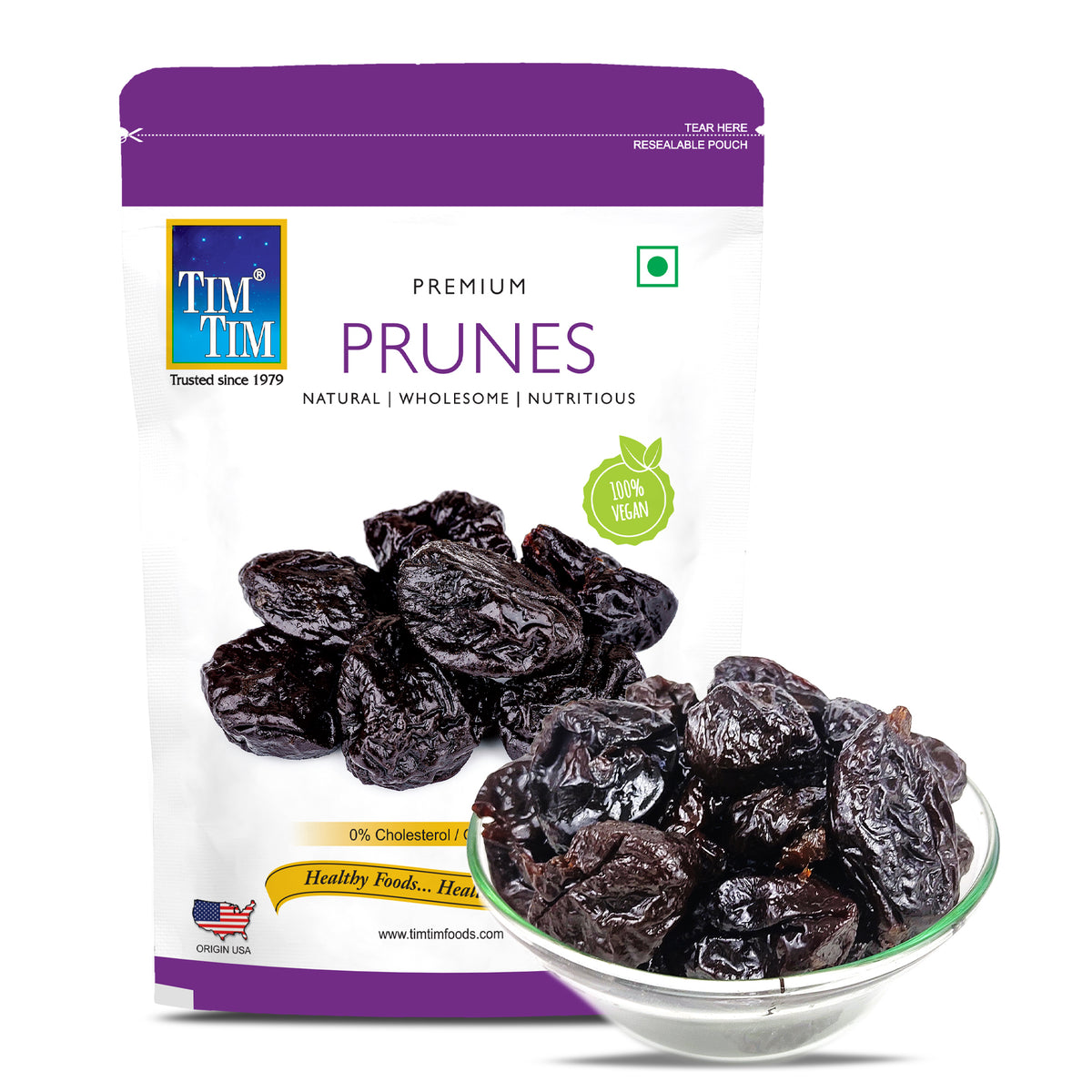 Tim Tim Premium Pitted Prunes | Healthy Snacks — TimTimFoods