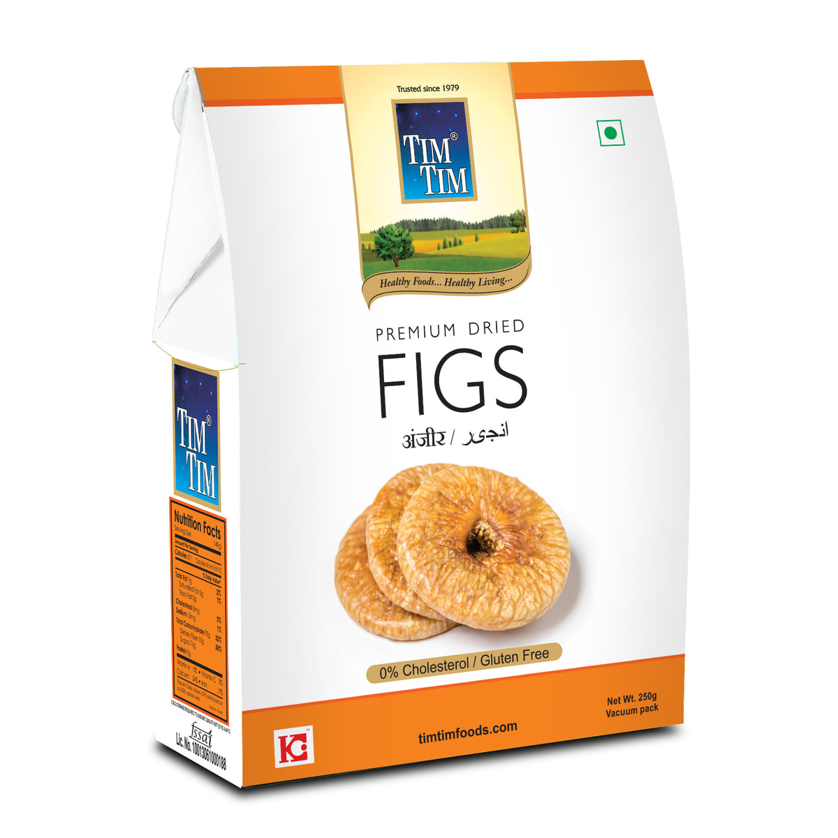 Premium Dried Afghani Anjeer (Figs) | Orange Packs — TimTimFoods